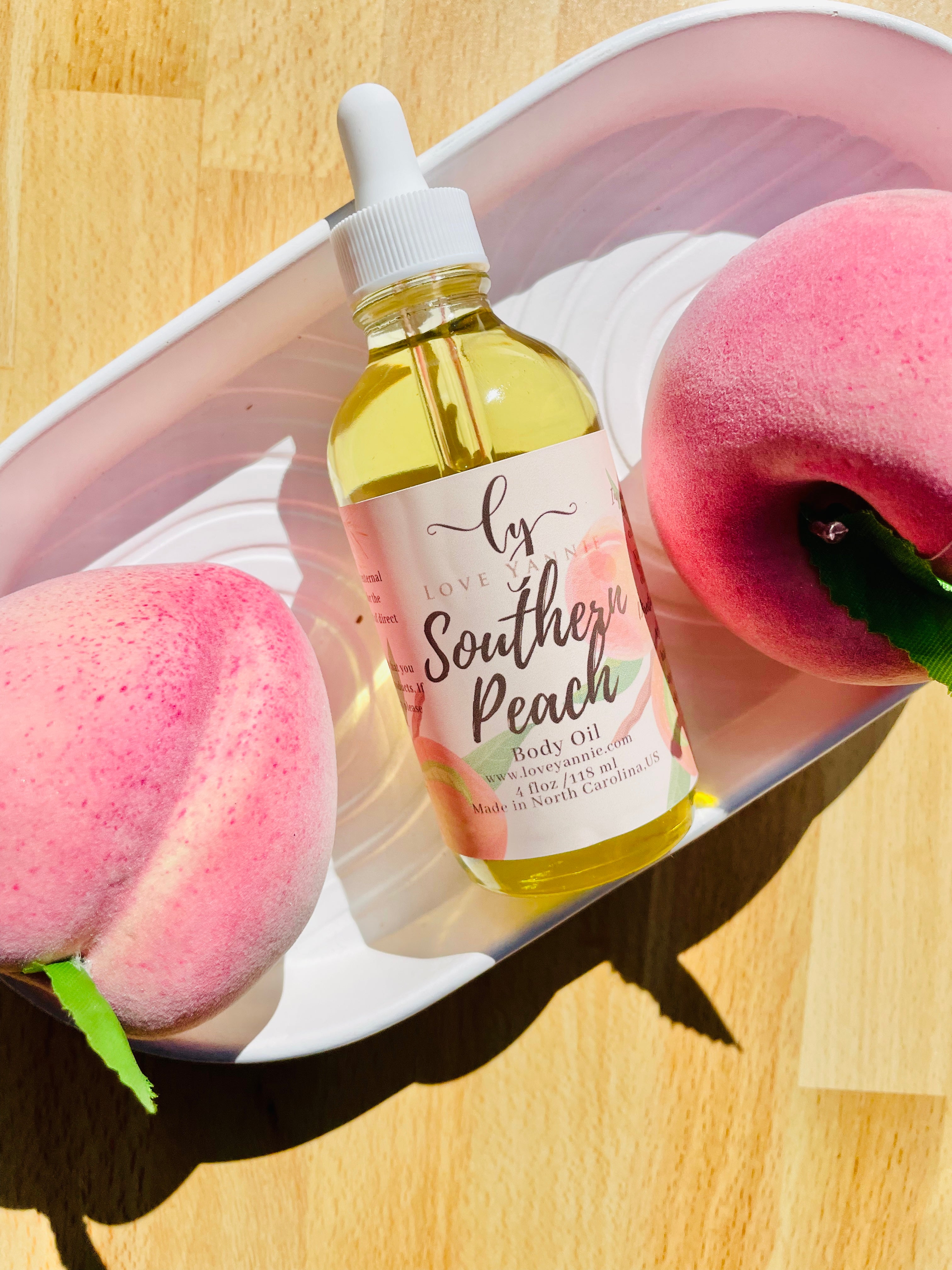 Georgia Peach Body Oil – Love Yannie