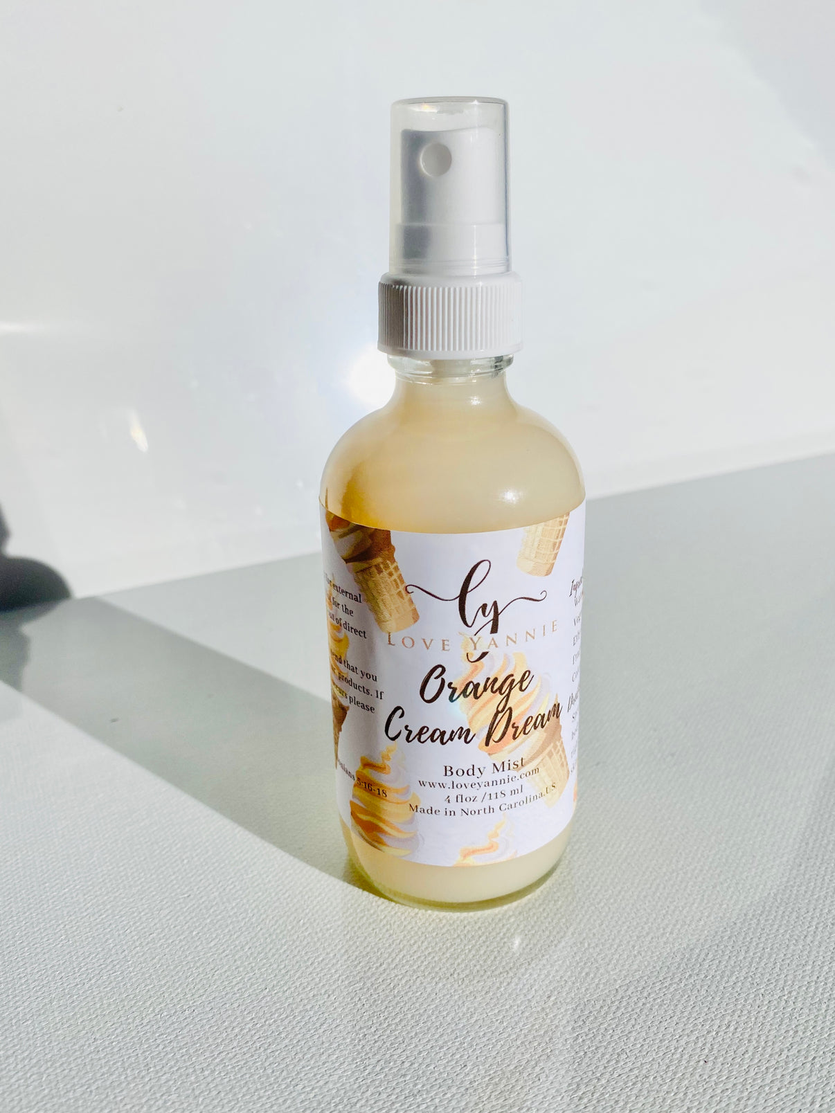 Orange Cream Dream Body Mist – Love Yannie